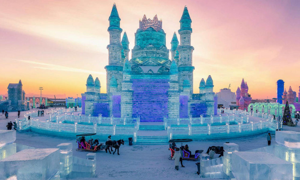 Este es el festival de hielo más impresionante del mundo