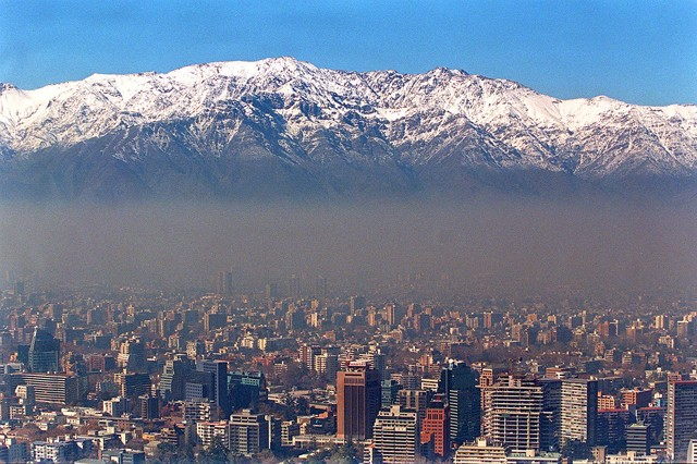 santiago de chile contaminación | El Souvenir