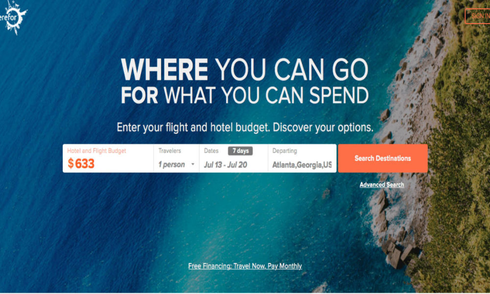 Wherefor te dice a donde te alcanza para viajar | El Souvenir