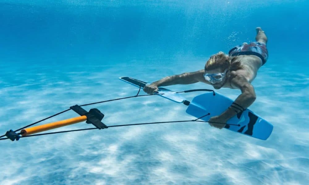 Subwing aletas para volar en el agua | El Souvenir
