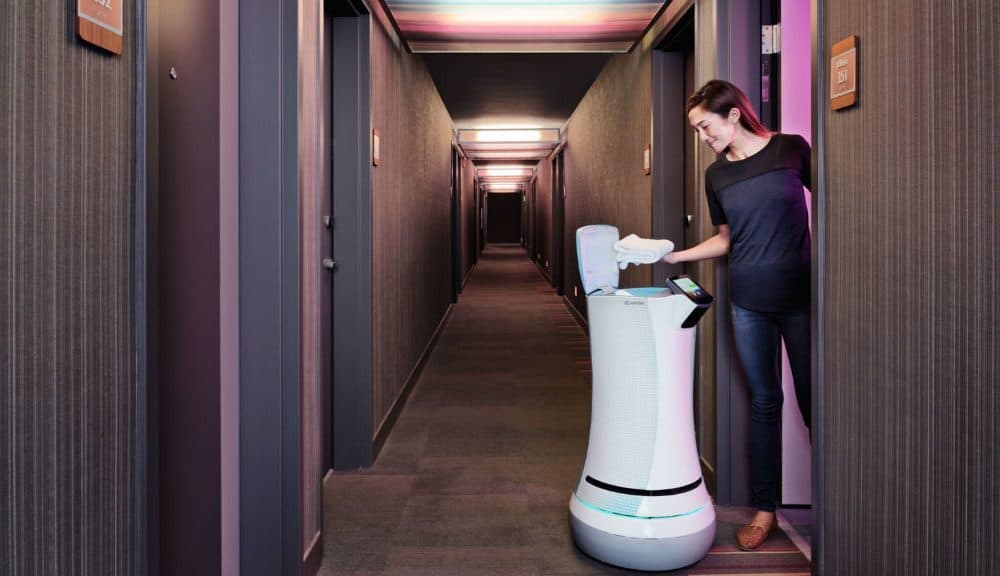 Llegó el Room Service robotizado a los hoteles