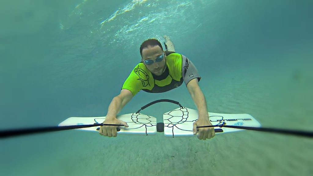 "Subwing" para volar debajo del agua