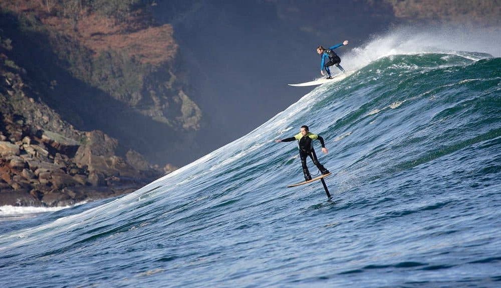 El Surf se transforma con el Hydrofoil Surfing