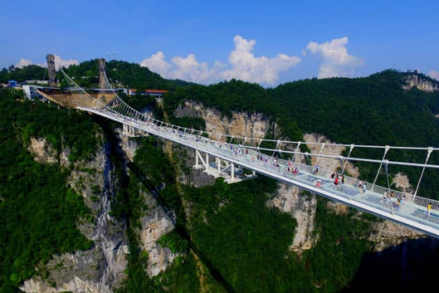 Puente de cristal más alto del mundo en China: ven y conócelo