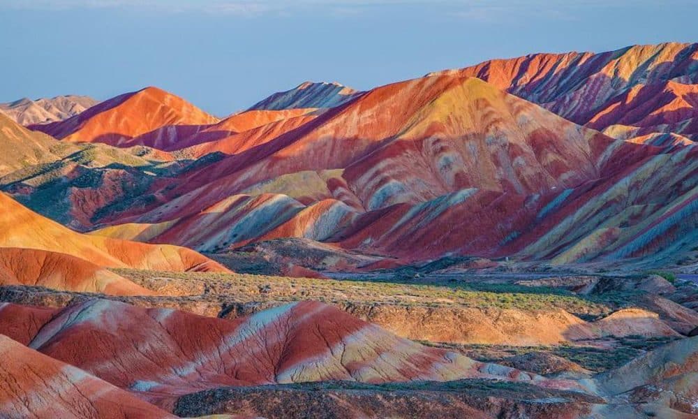 Danxia el Parque Nacional Geológico en Zhangye China | El Souvenir
