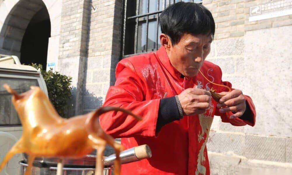 CHUI TANG REN: El arte de INFLAR CARAMELO en CHINA | El Souvenir